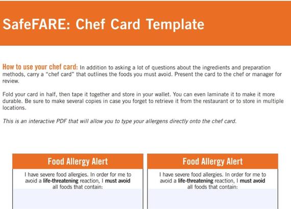 Food Allergy Action Plan Center - FoodAllergy.org
